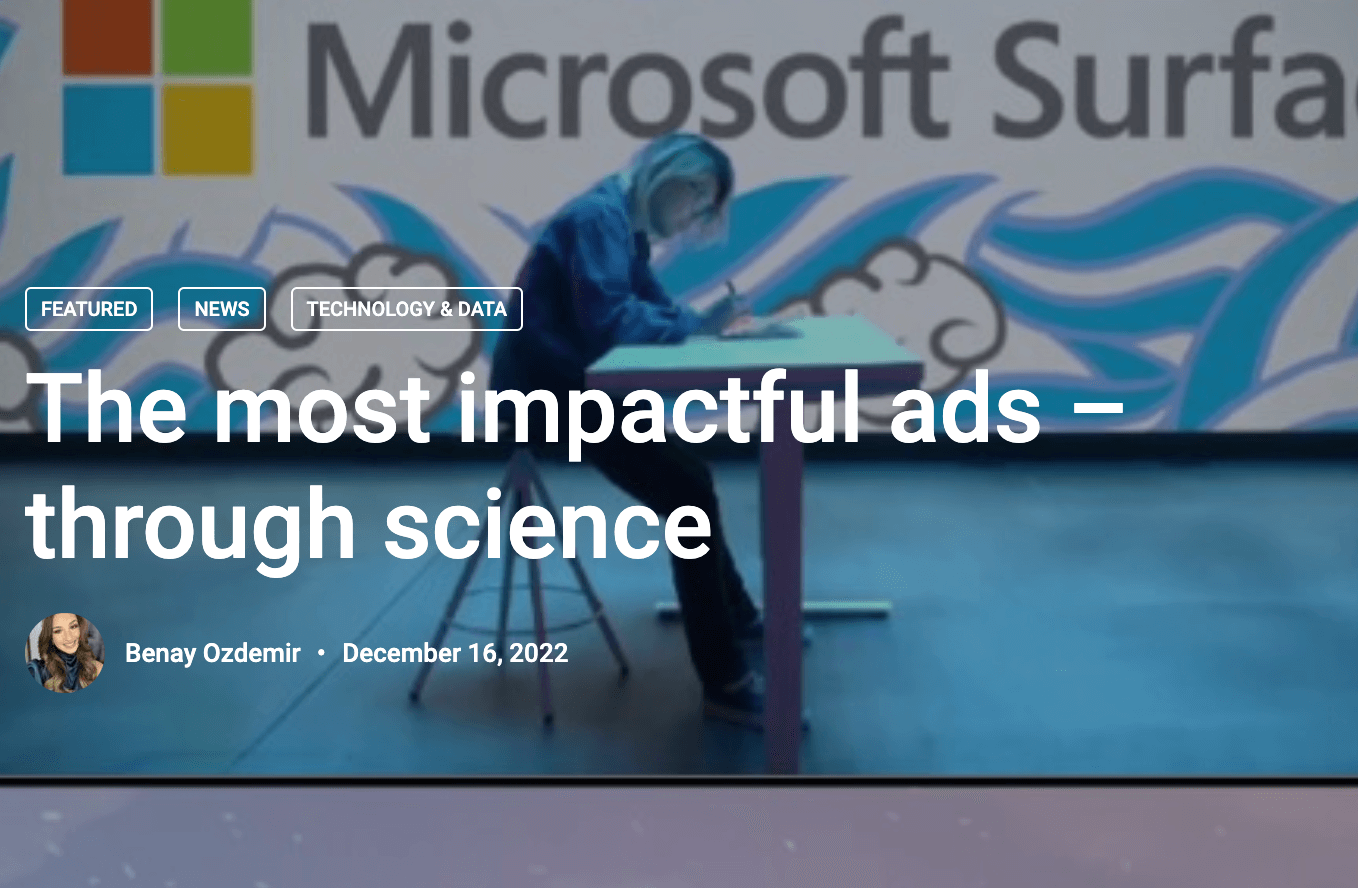 The Most Impactful Ads - Through Science - Neuro-Insight